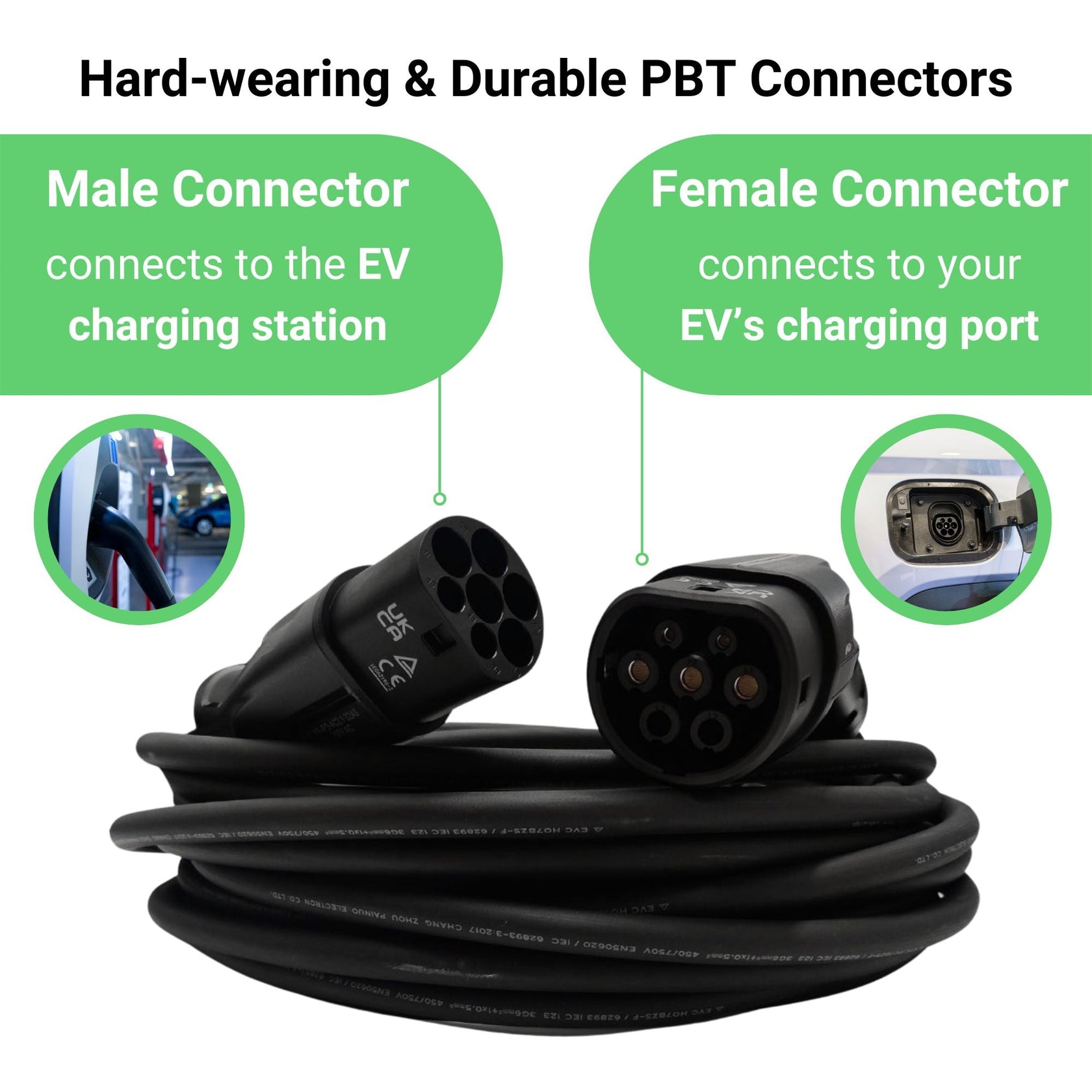 Volvo EX30 EV EV Charging Cable | Fast & Free UK Delivery