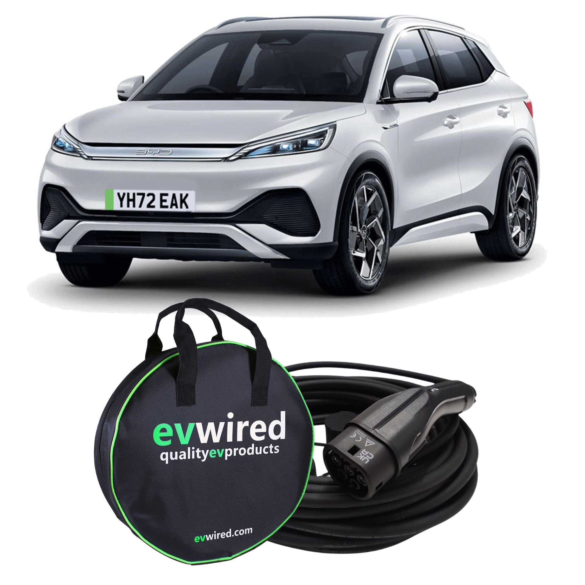 BYD Atto 3 EV Charging Cable | Fast & Free UK Delivery