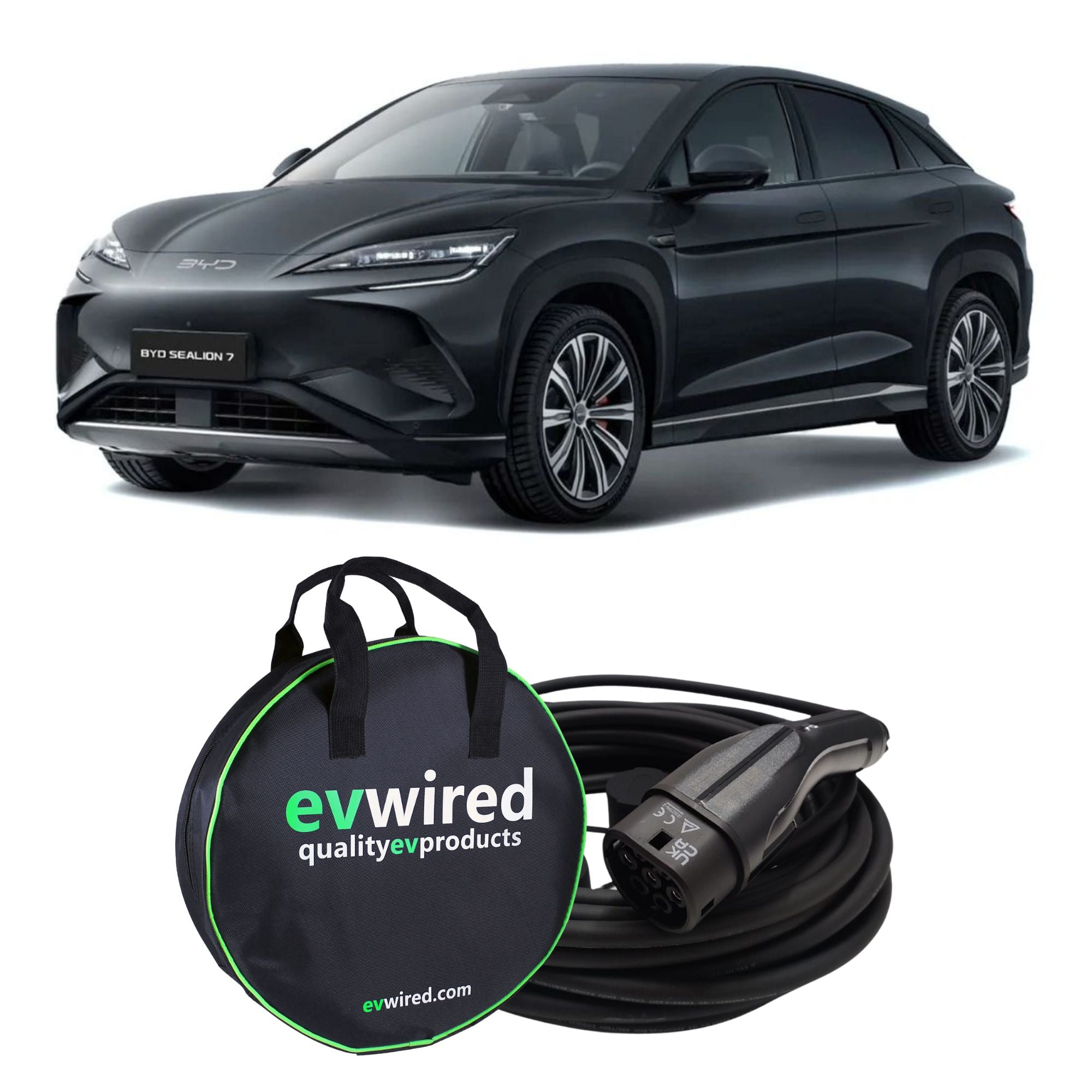 BYD Sealion 7 EV Charging Cable | Fast & Free UK Delivery