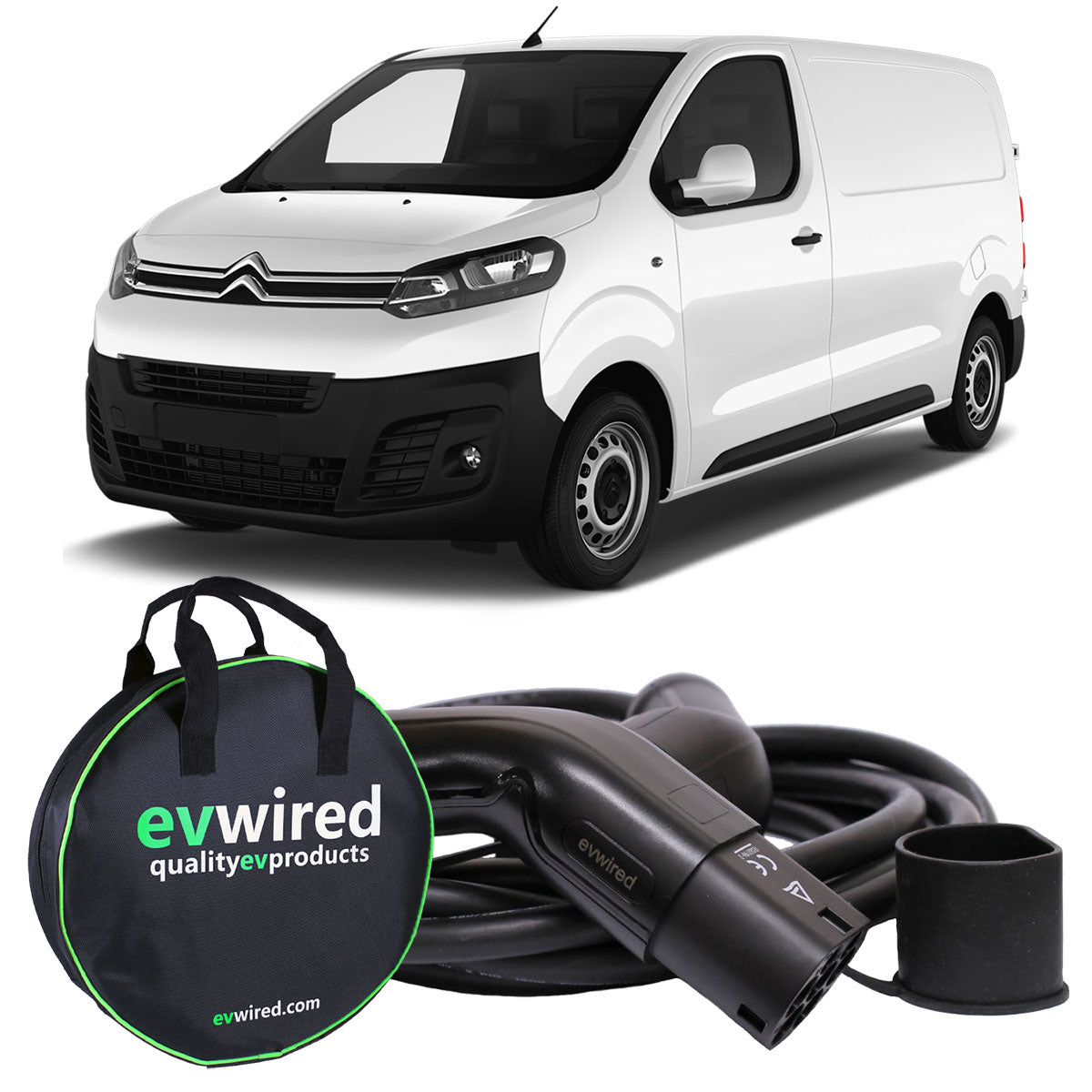 Citroen e-Dispatch EV Charging Cable | Fast & Free UK Delivery