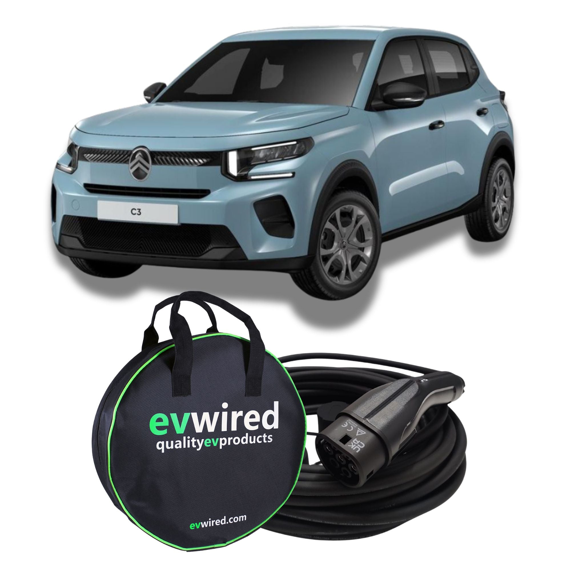 Citroen e-C3 EV Charging Cable | Fast & Free UK Delivery