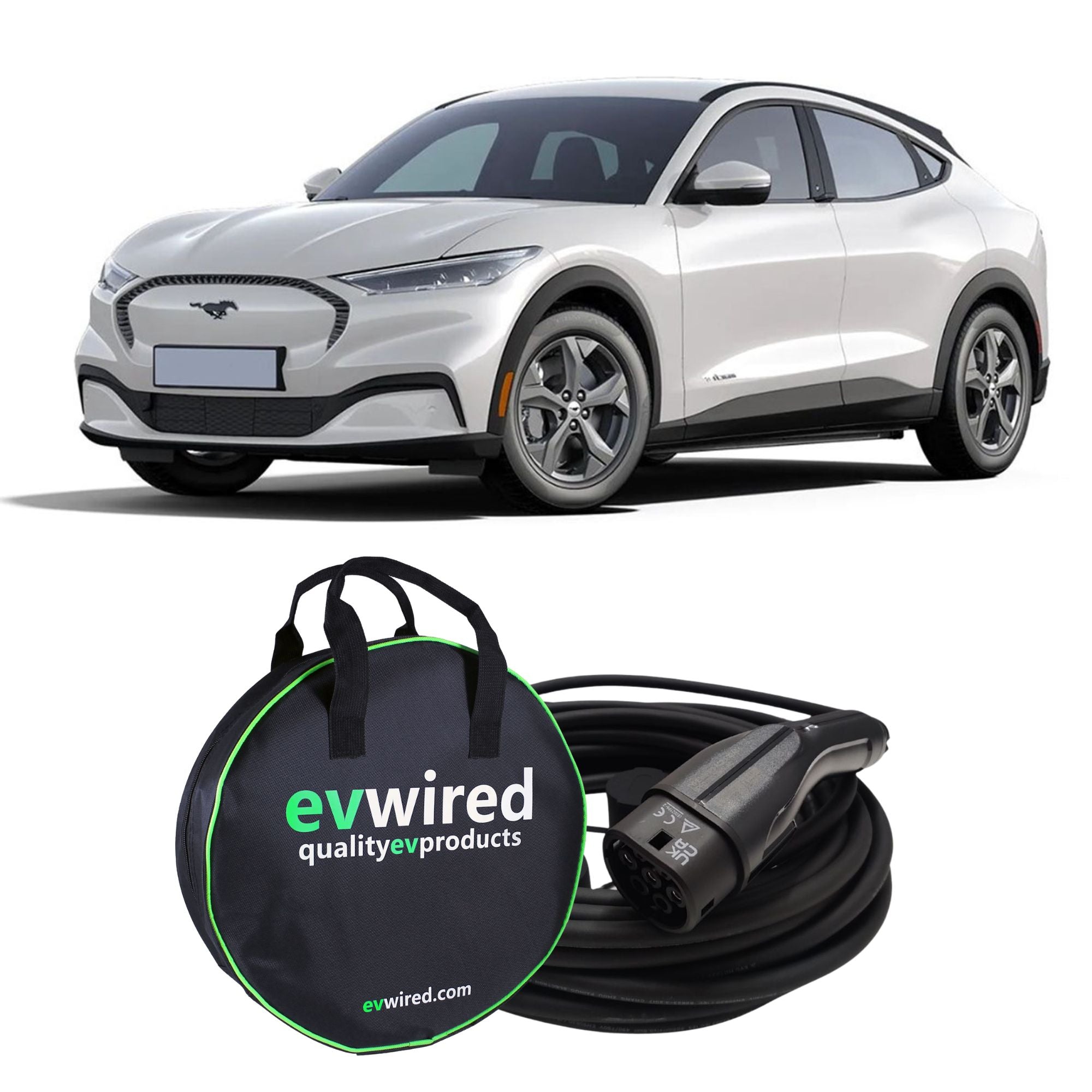 Ford Mustang Mach-E EV Charging Cable | Fast & Free UK Delivery