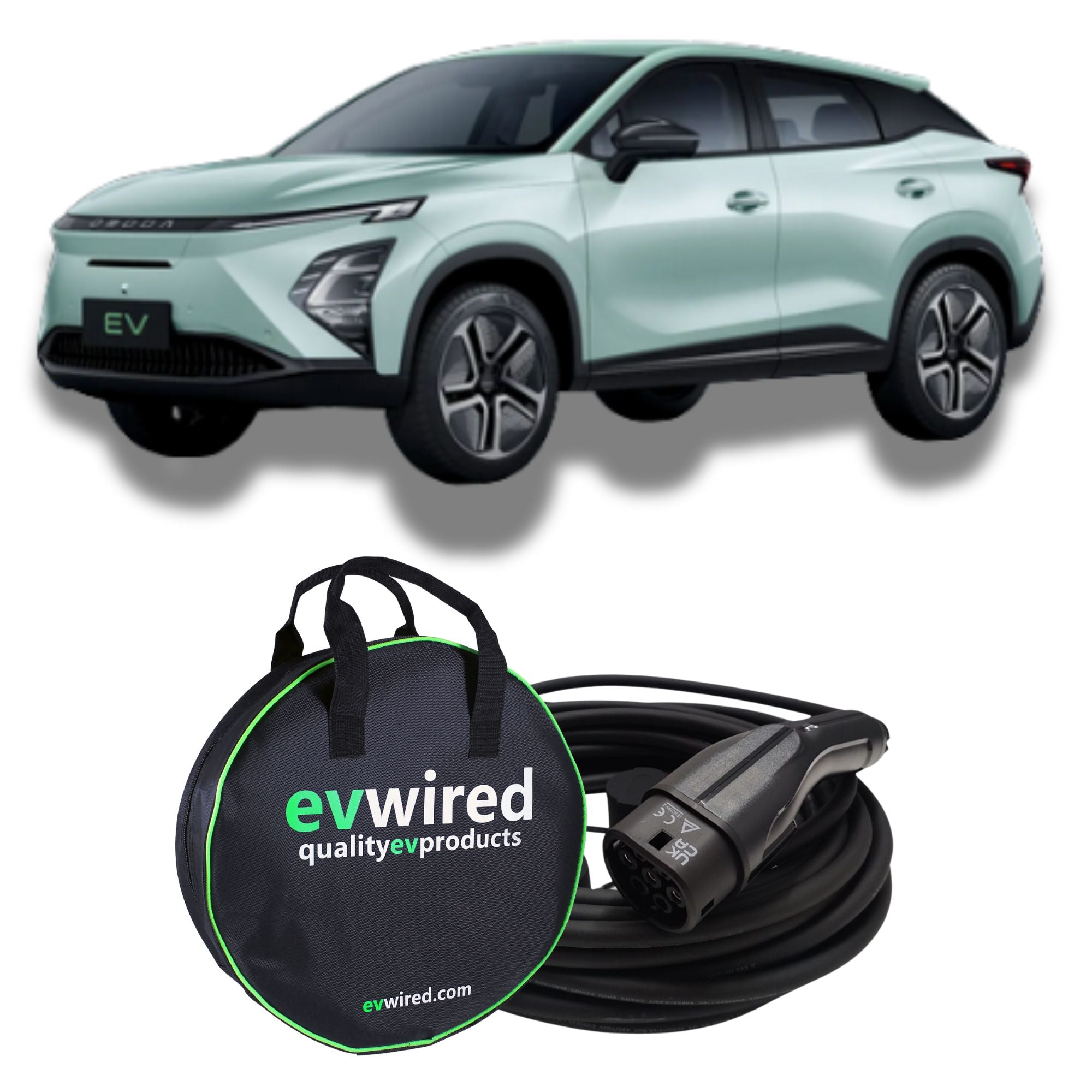 OMODA E5 EV Charging Cable | Fast & Free UK Delivery