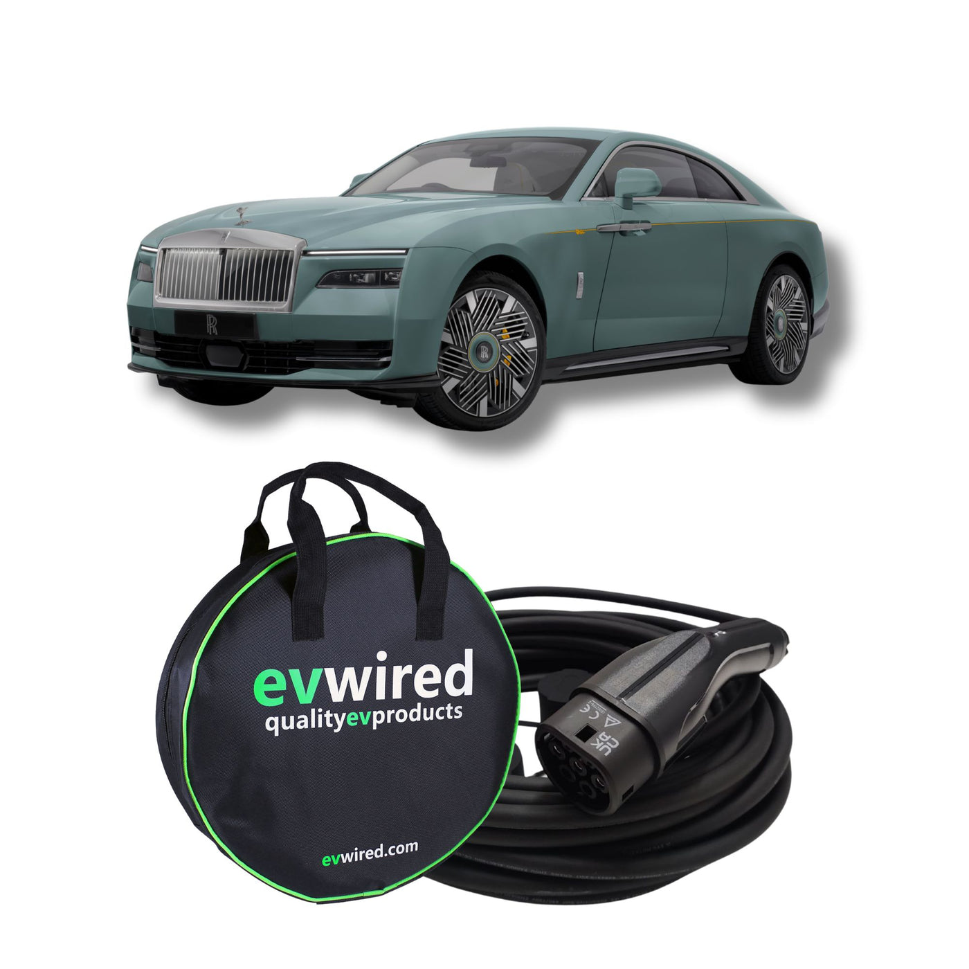 Rolls-Royce EV Charging Cables | Free Fast Delivery & 5 Yr Warranty