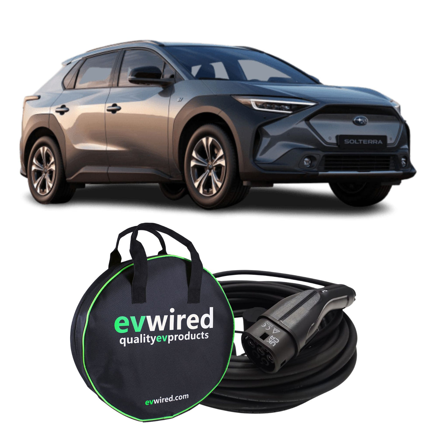 Subaru EV Charging Cables | Free Fast Delivery & 5 Yr Warranty