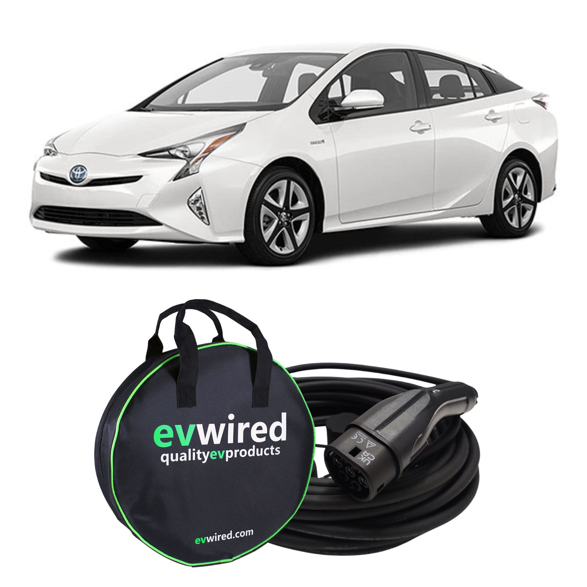 Toyota Prius EV Charging Cable | Fast & Free UK Delivery
