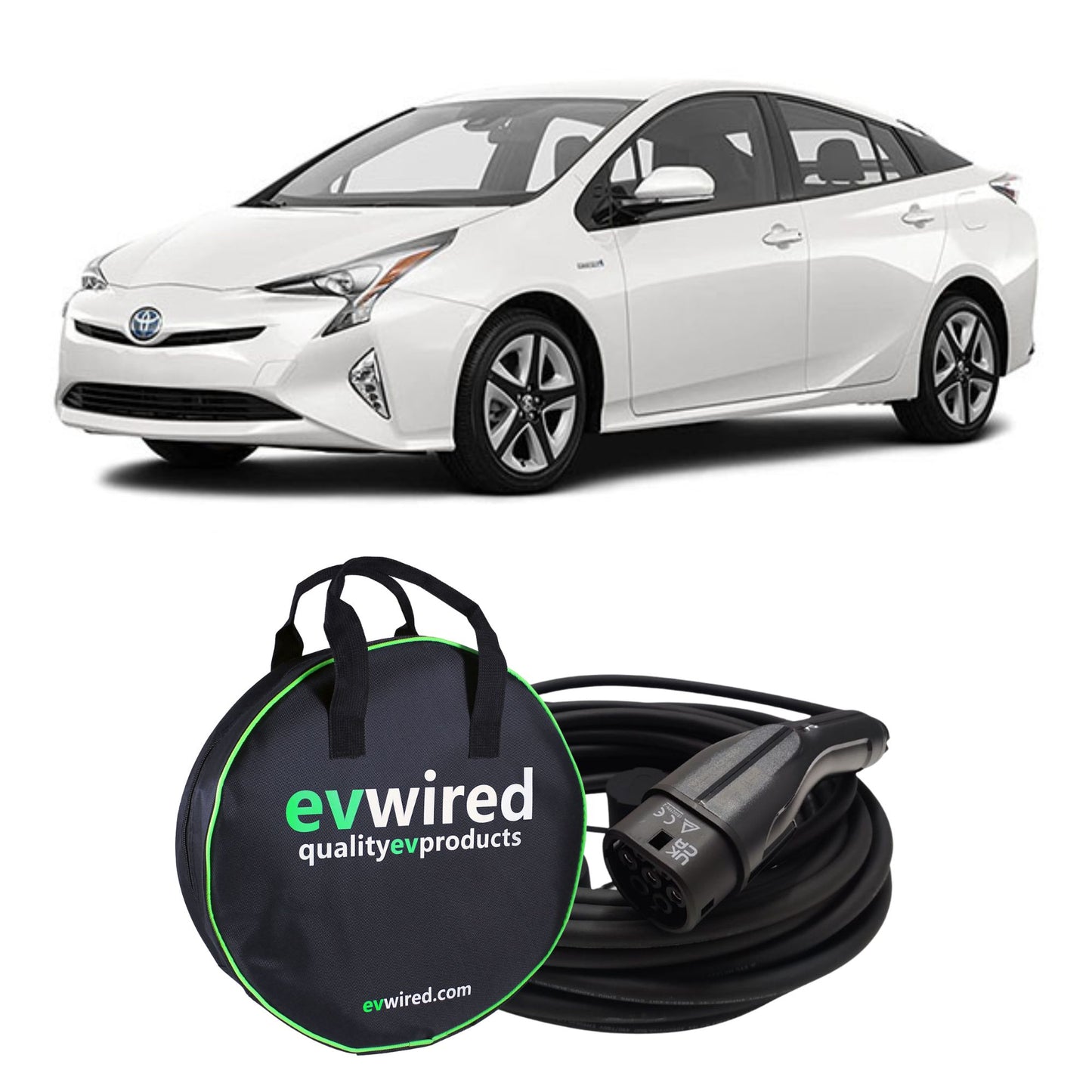 Toyota Prius EV Charging Cable | Fast & Free UK Delivery