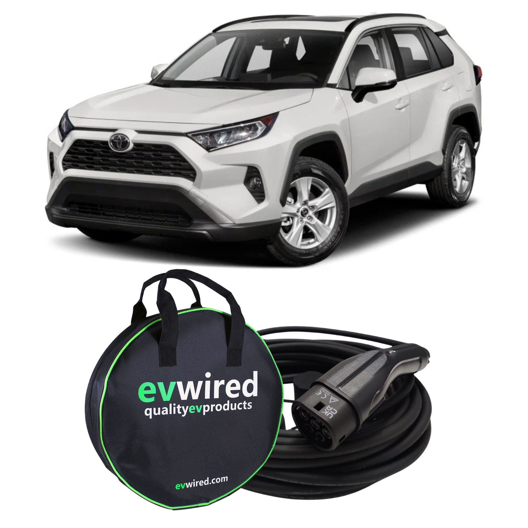 Toyota RAV4 EV Charging Cable | Fast & Free UK Delivery