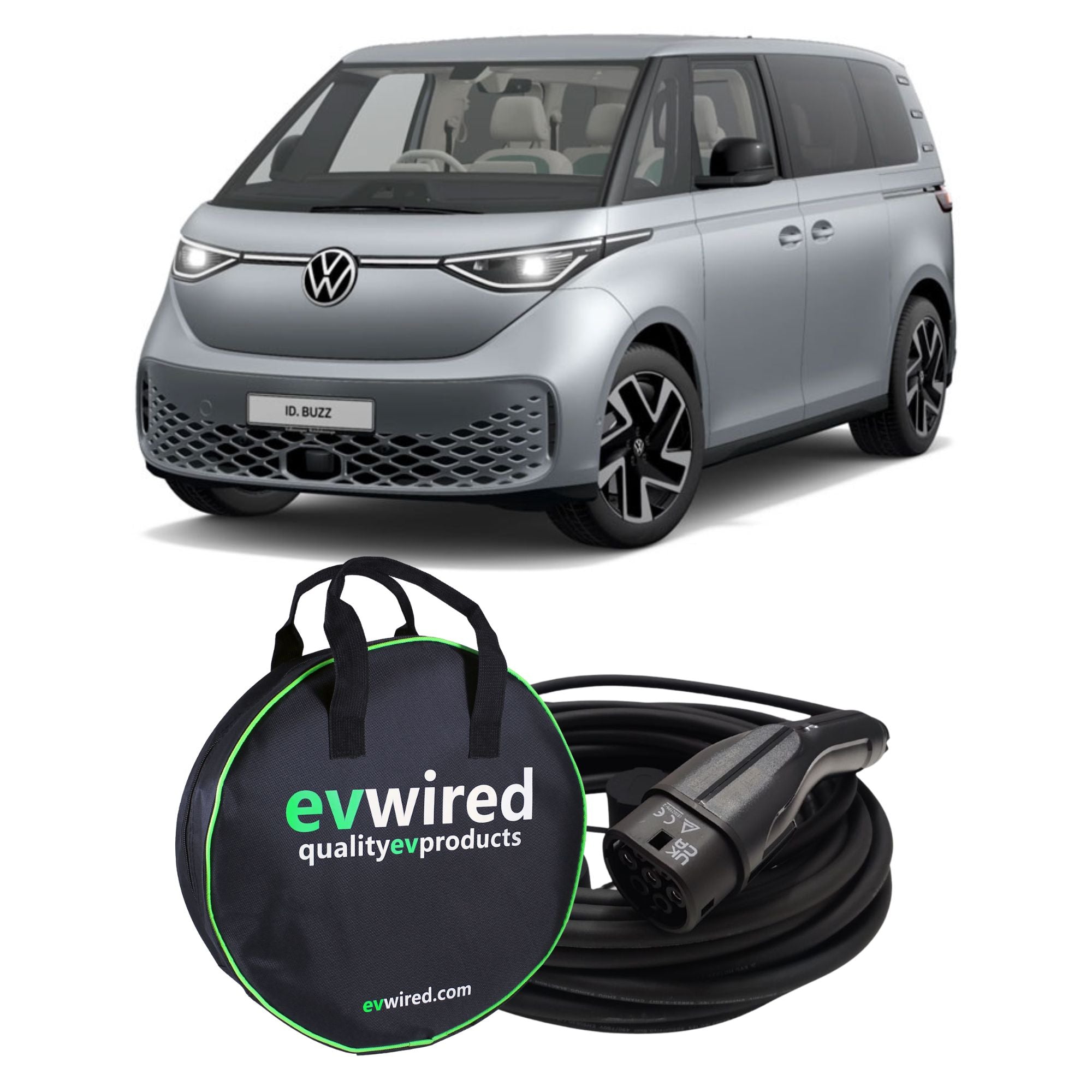 VW ID. Buzz EV Charging Cable | Fast & Free UK Delivery