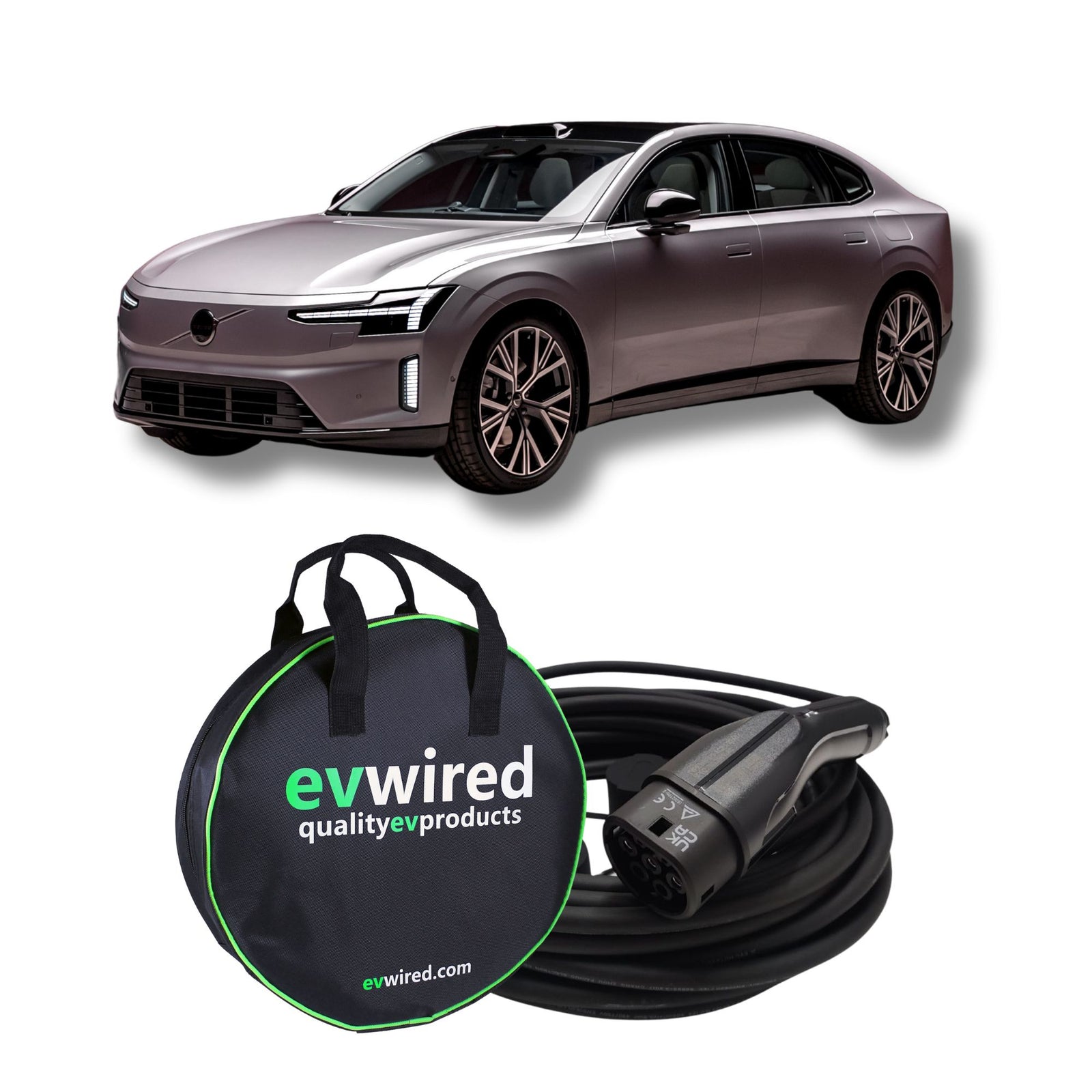 Volvo EV Charging Cables | Free Fast Delivery & 5 Yr Warranty