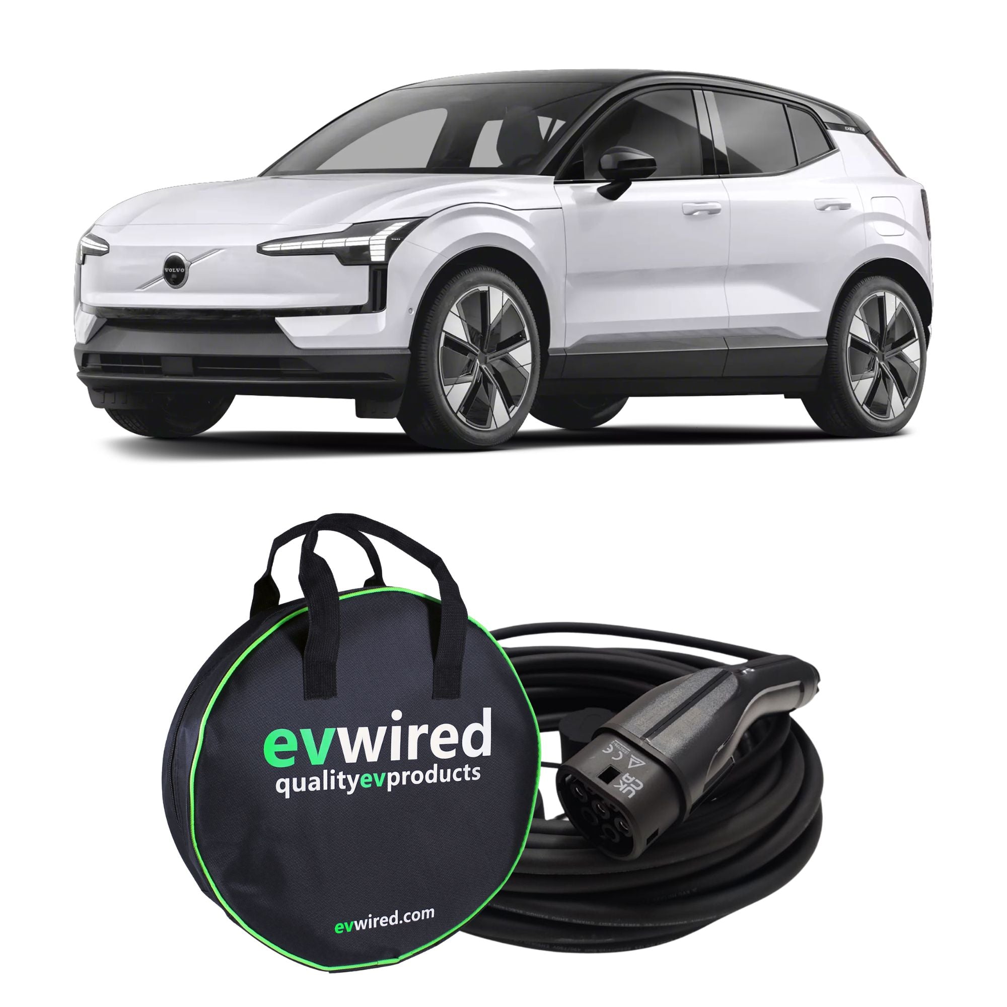 Volvo EX30 EV EV Charging Cable | Fast & Free UK Delivery