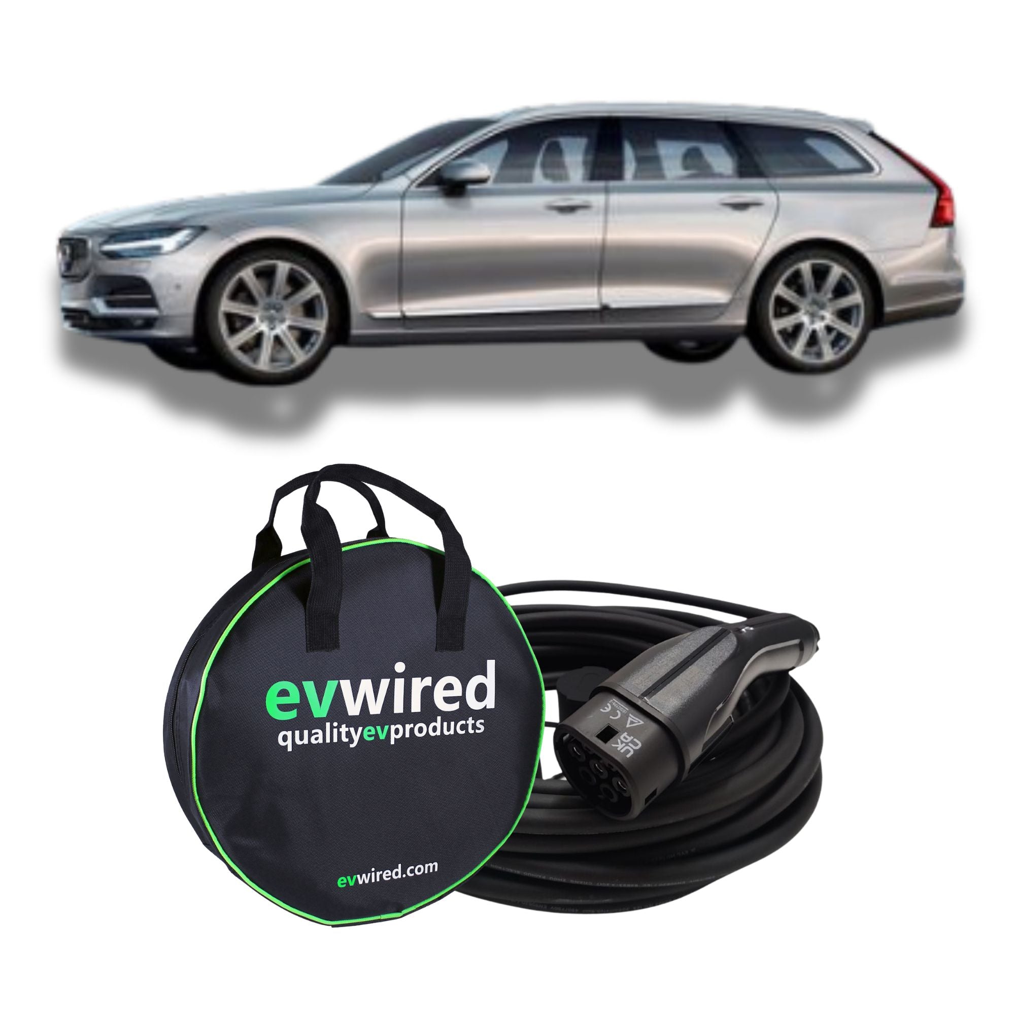 Volvo V90 EV Charging Cable | Fast & Free UK Delivery